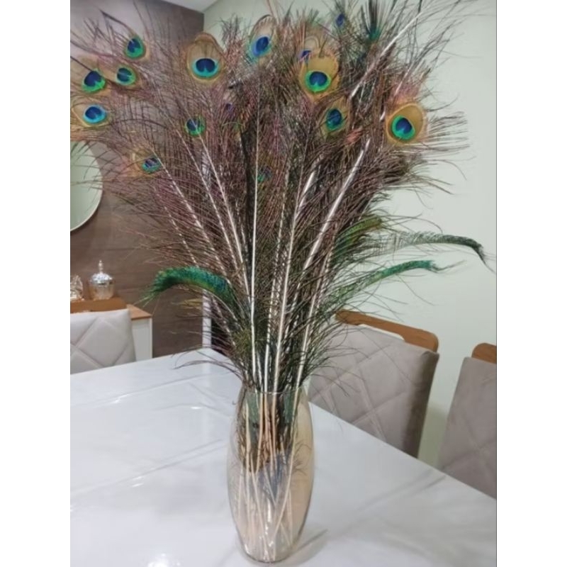 Vaso Boleado 30cm âmbar de Vidro para Flores e Decoração | Shopee Brasil