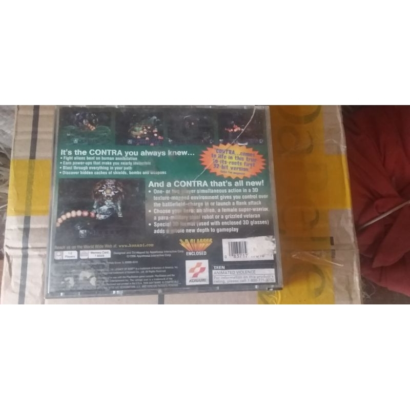 Contra War of Legacy PS1 Original | Shopee Brasil