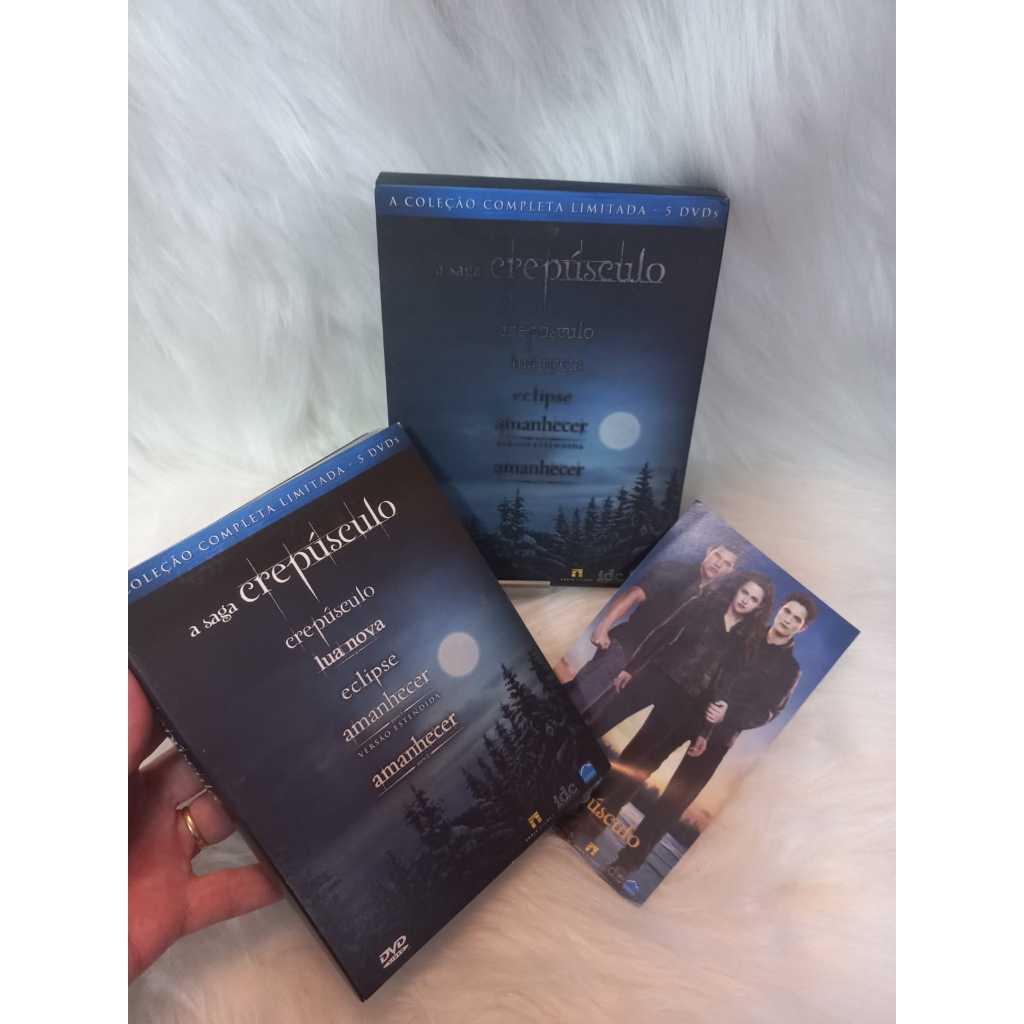 BOX A SAGA CREPÚSCULO - COLEÇÃO COMPLETA LIMITADA EM BLU-RAY | Shopee ...