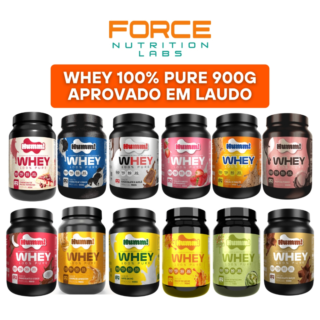 whey protein 100% pure force nutrition labs aprovada em laudo 24g ...