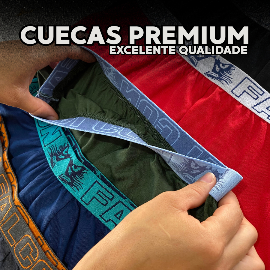KIT 10 CUECA BOXER MASCULINA VISCOLYCRA PREMIUM ULTRA CONFORTO ORIGINAL CUECA BOX MASCULINO ...