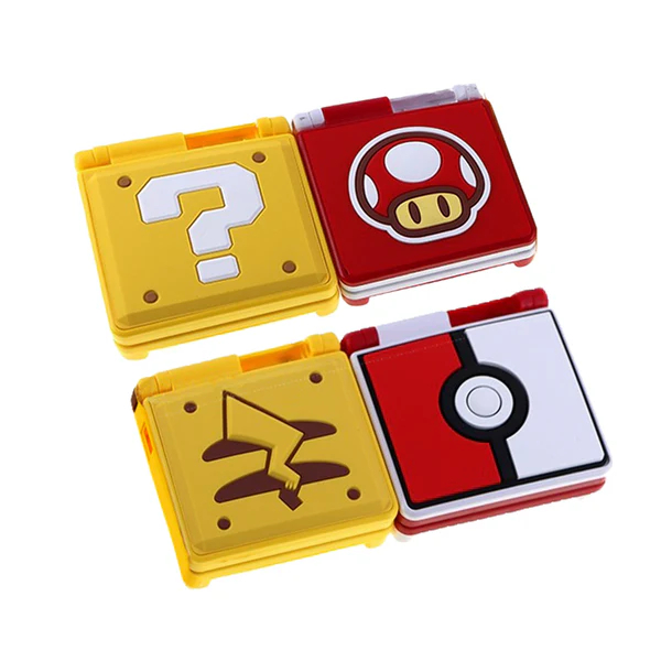 Carcaça Shell Gameboy Advance SP Pokémon Pikachu Super Mario ...