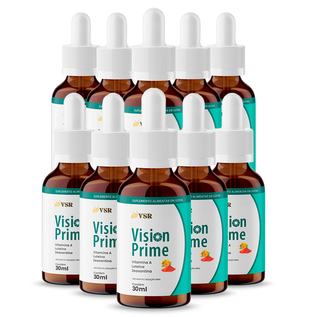 Kit 10 Vision Prime 30ml Original - Loja Oficial Visionprime | Shopee Brasil