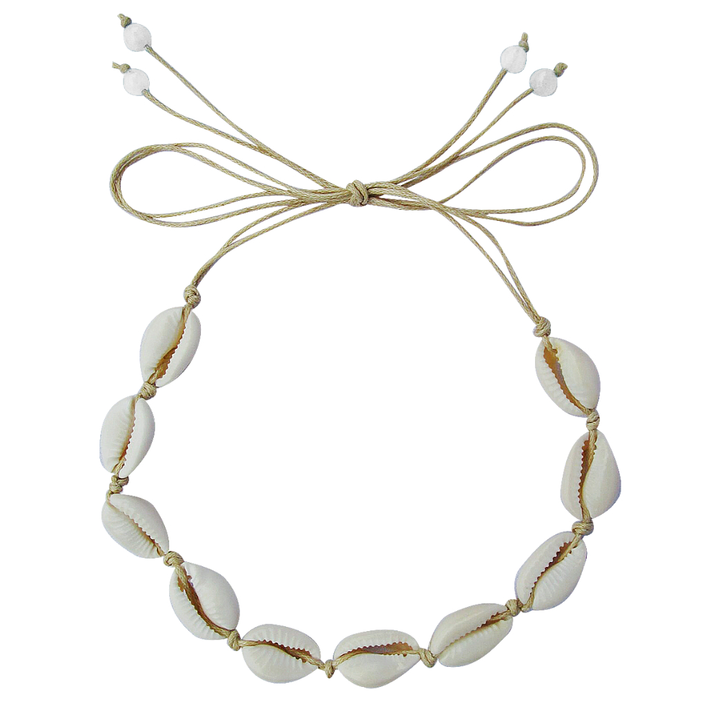 Colar Búzios Praia Gargantilha Concha Do Mar | Shopee Brasil