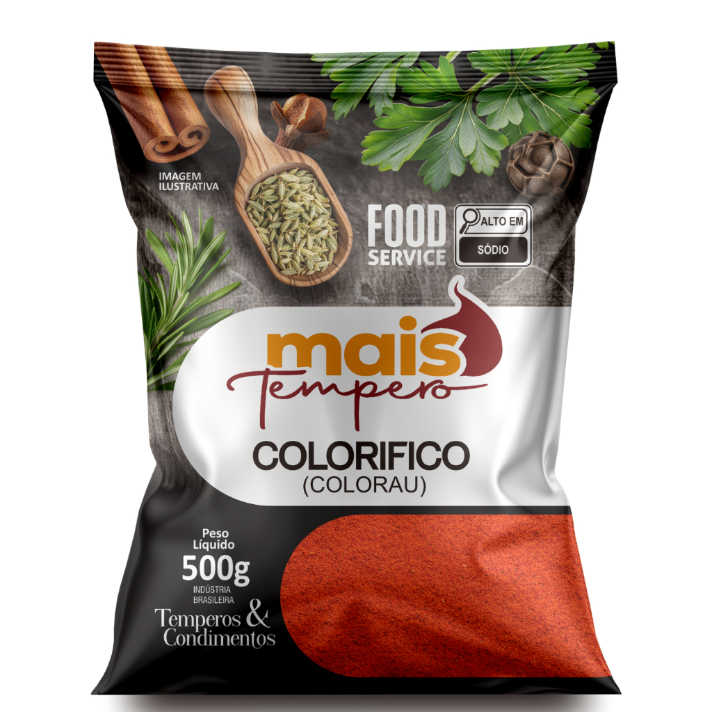 Colorau - Pacote com 500 Gramas Mais Temperos Sabor Natural: Produtos ...