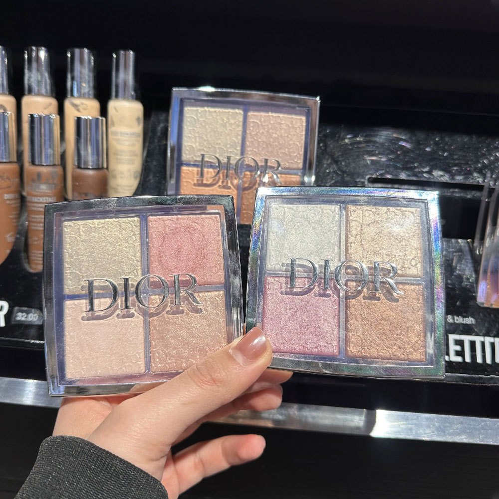 【100% Autêntico】Paleta Dior Backstage 10g - Paleta iluminador Dior - Paleta De Blush Maquiagem ...