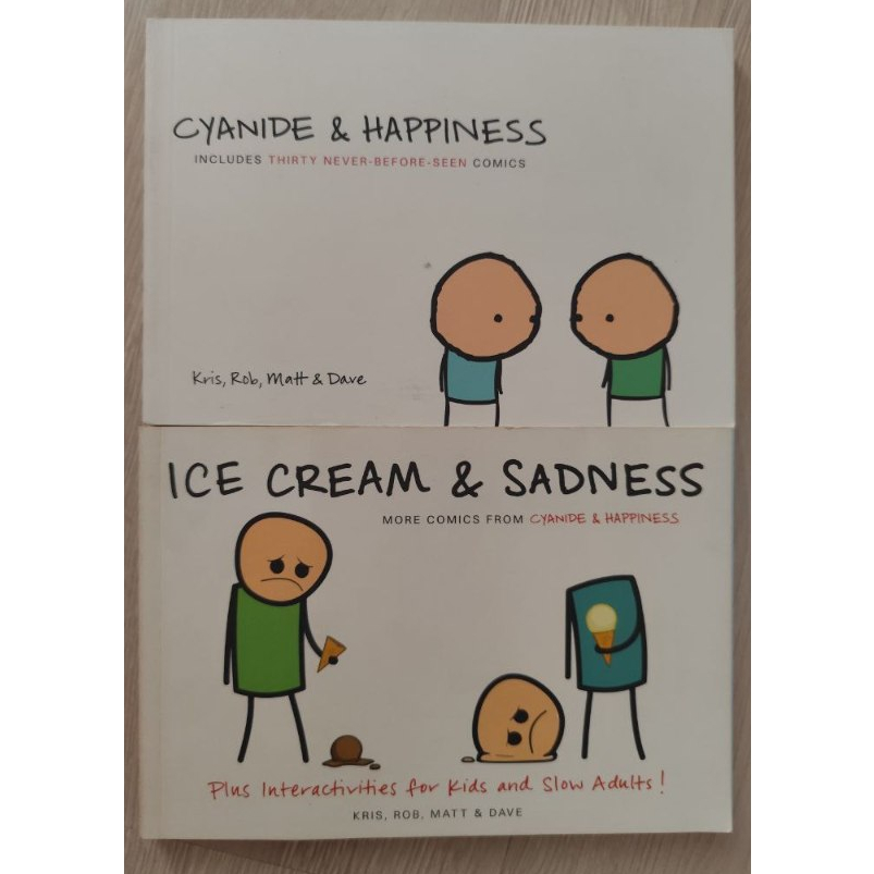 Cyanide & Happiness / Ice Cream & Sadness (2 volumes) - Importado ...