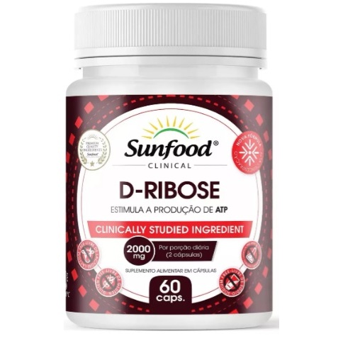 MAGNESIUM + D-RIBOSE 2000MG 60 CAPS SUNFOOD | Shopee Brasil