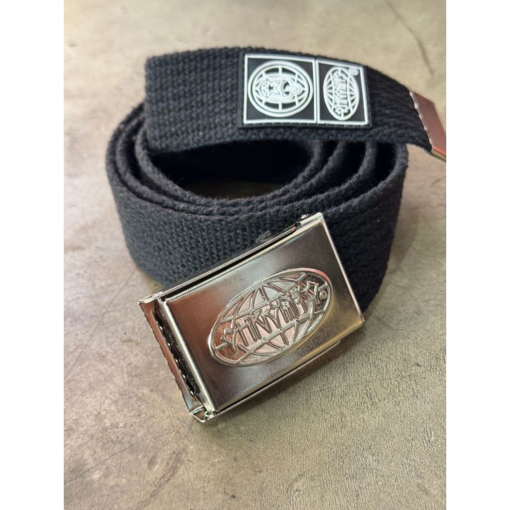 cinto chronic preto fivela de ferro dupla face skate hip hop promocao ...