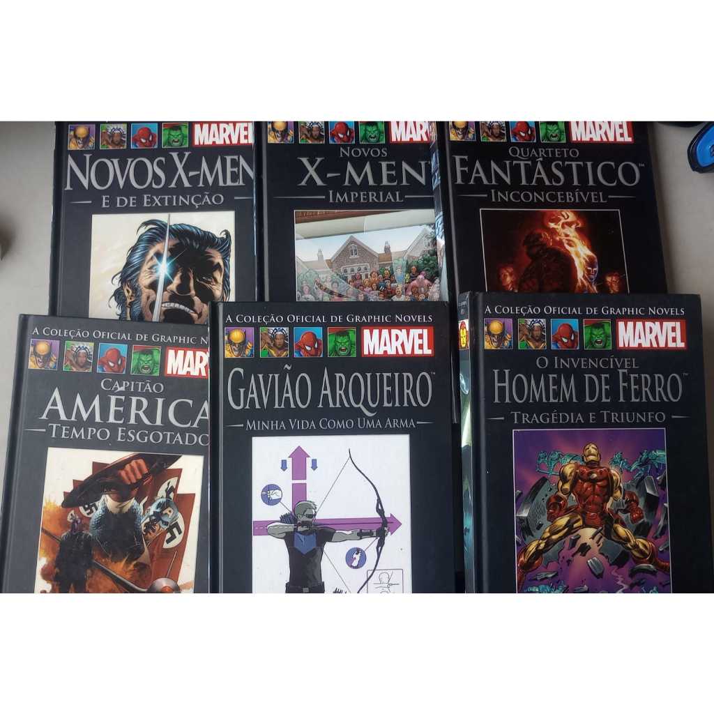 A Coleção Oficial de Graphic Novels - Novos X-Men e de Extinção / O ...