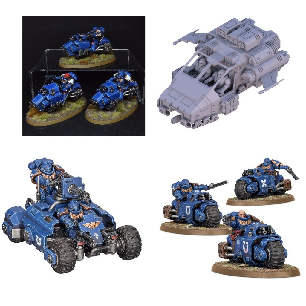 Warhammer 40k Fast Attack Vehicles Adeptus Astartes Assault Inceptors ...