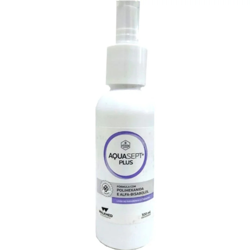Aquasept Plus Com Polihexanida 100ml - Walkmed | Shopee Brasil
