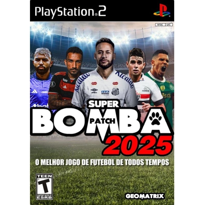 Bomba Patch + Pes 2025 totalmente atualizado - Play 2 / Ps2 | Shopee Brasil