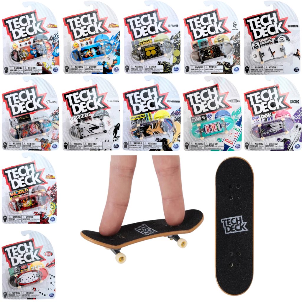 Tech Deck Mini Skate -Envio Rápido | Shopee Brasil