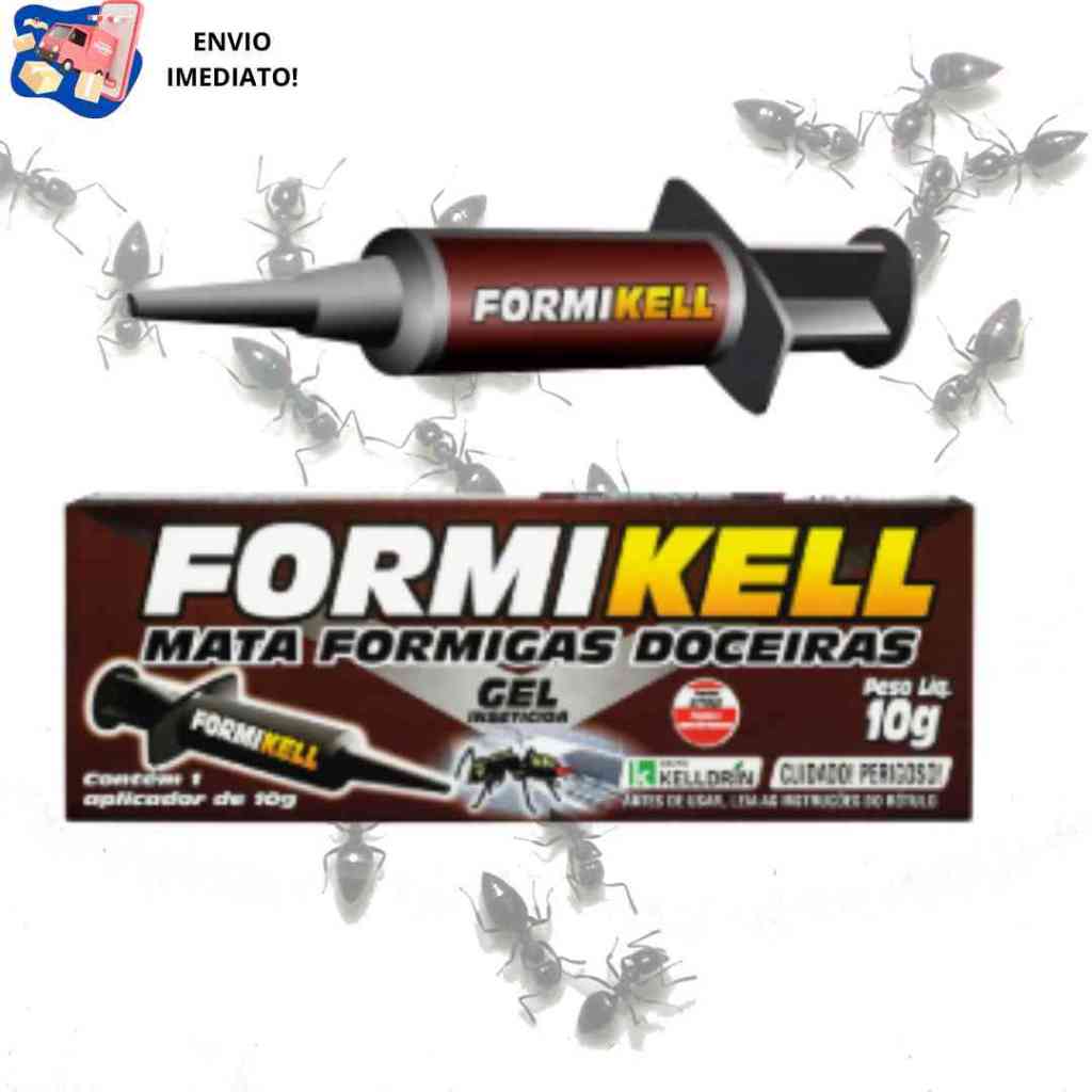 Veneno Para Formigas Poderoso Mata Formiga Rápido Gel Injeção Seringa ...