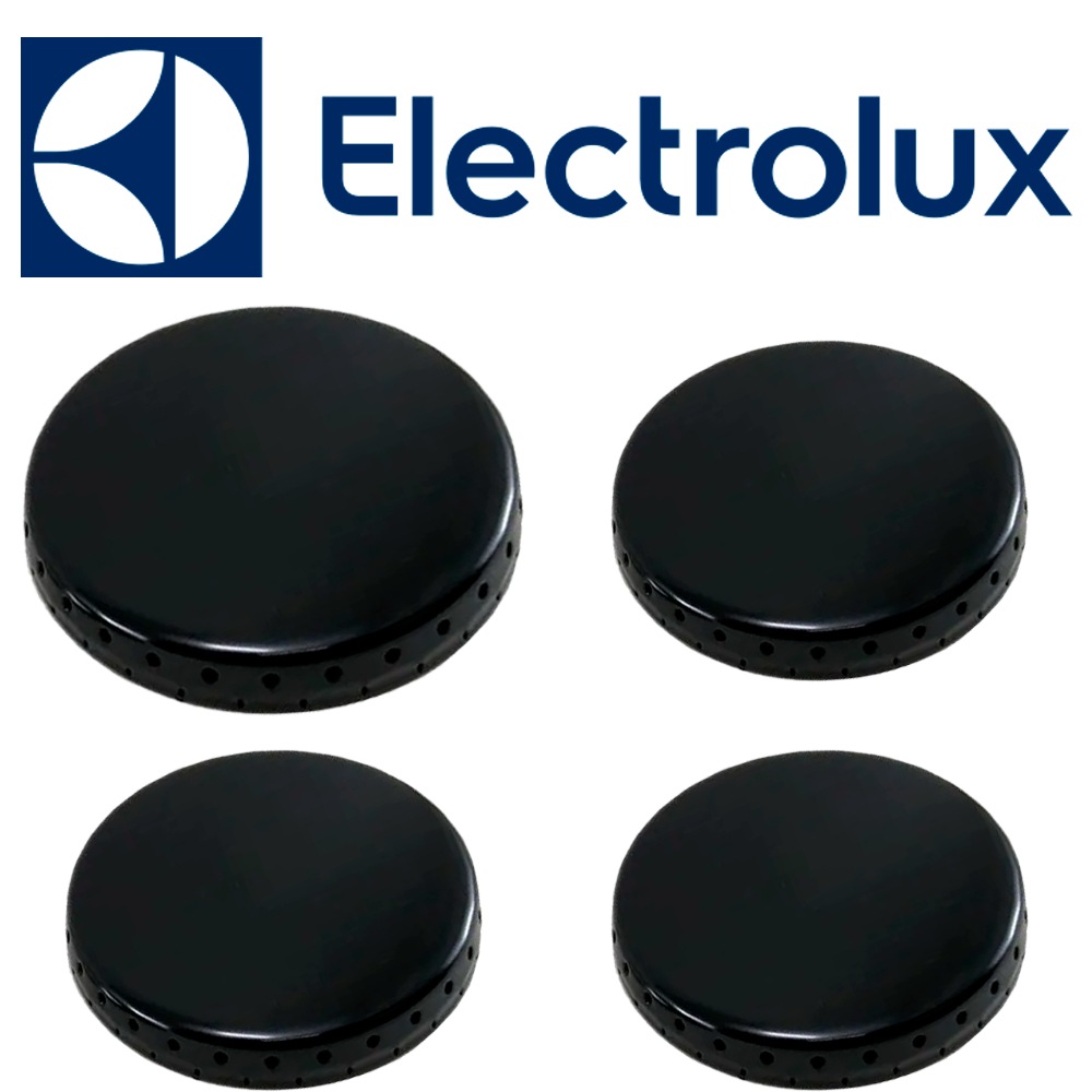 Kit Com 4 Espalhadores Tampinhas Fogão Electrolux Chef 52sm | Shopee Brasil