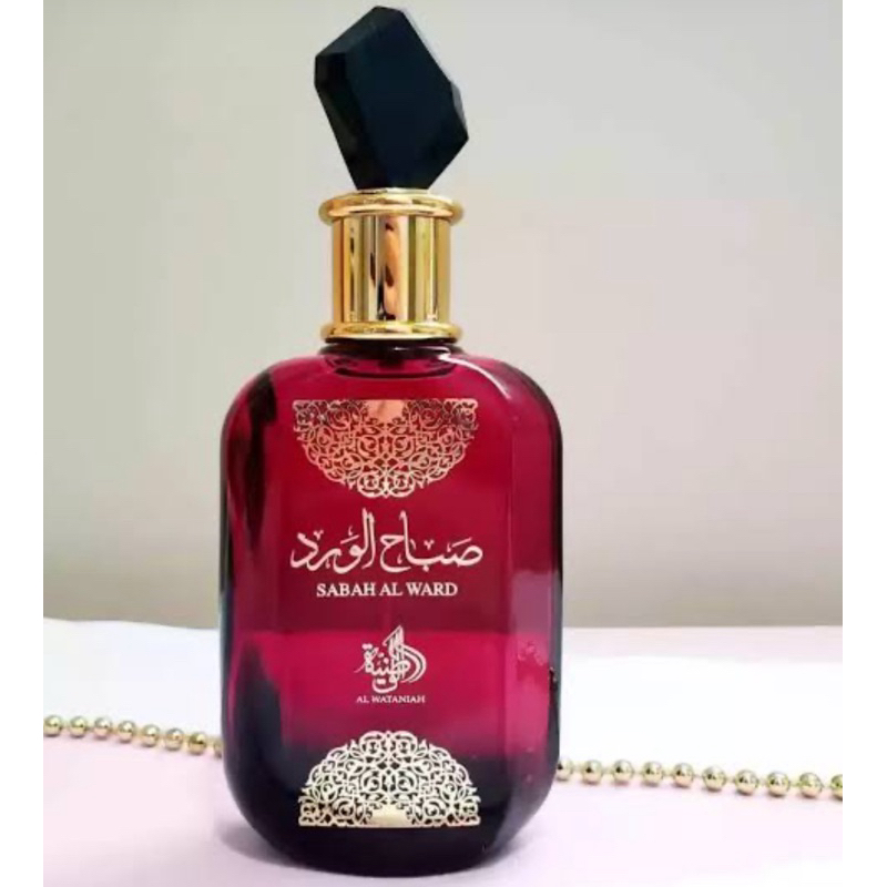 Perfume Árabe Sabah Al Ward AI Wataniah 100 ml - original lacrado ...