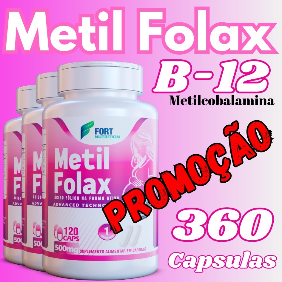METIL FOLAX CAPSULAS ORIGINAL L- METILFOLATO FOLATO ÁCIDO FOLICO ...