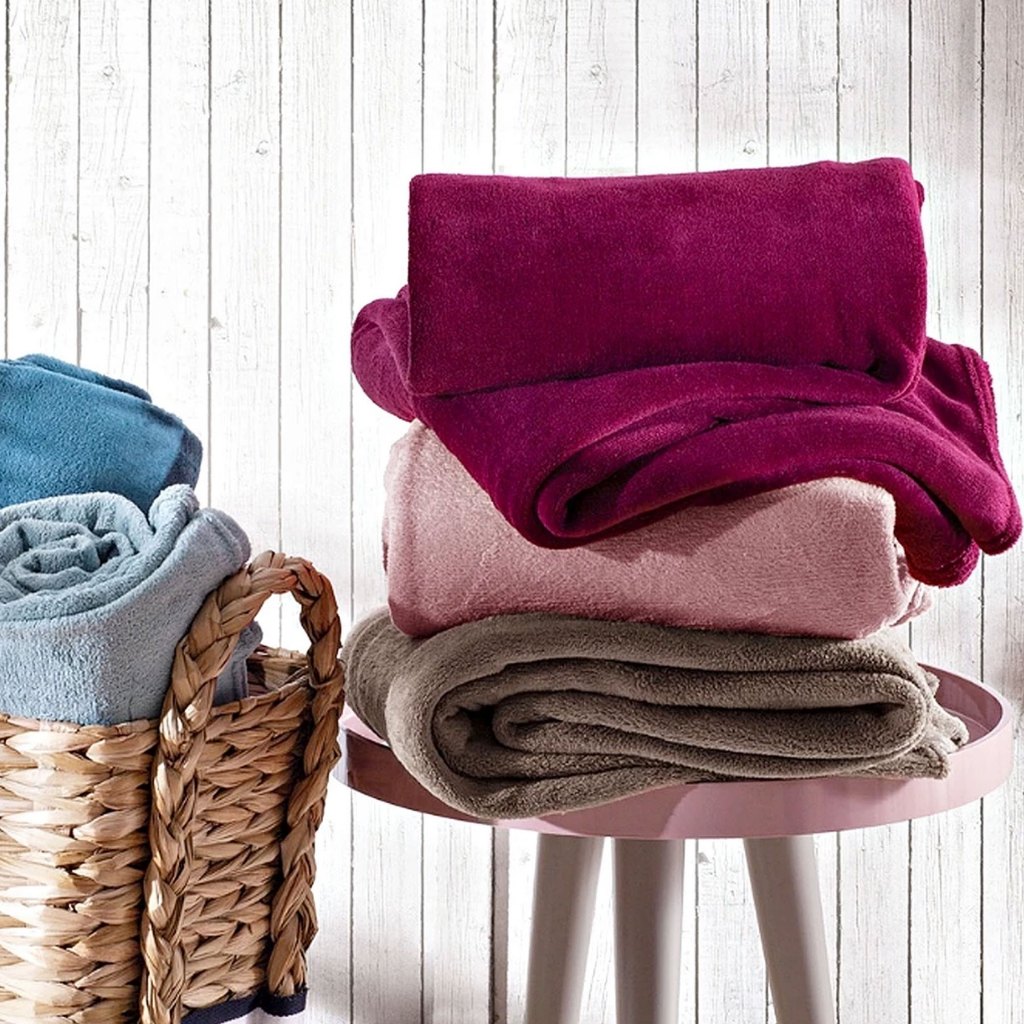 Coberta Manta Microfibra Para Casal 1,80 x 2,00 Quentinhas Várias Cores ...