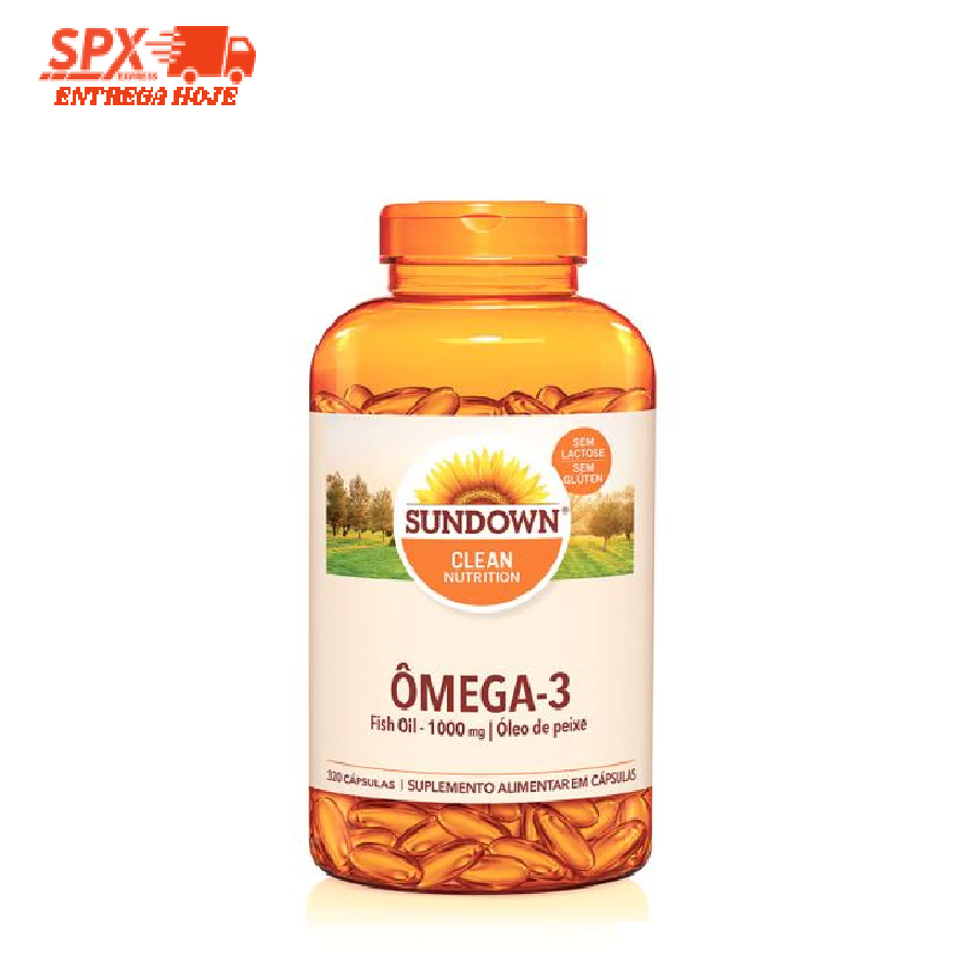 Sundown Ômega 3 1000mg - 320 cápsulas | Shopee Brasil