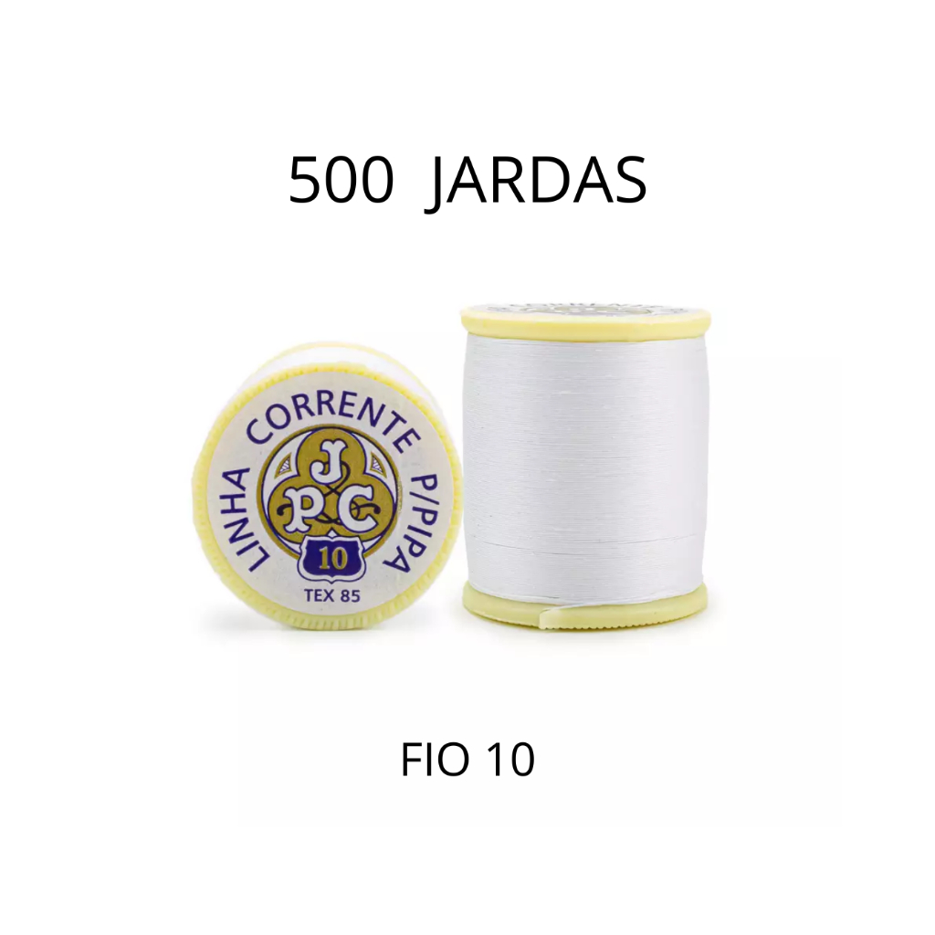 Linha Fio 10 Corrente - Para Pipa, Costura - 5OO Jardas | Shopee Brasil