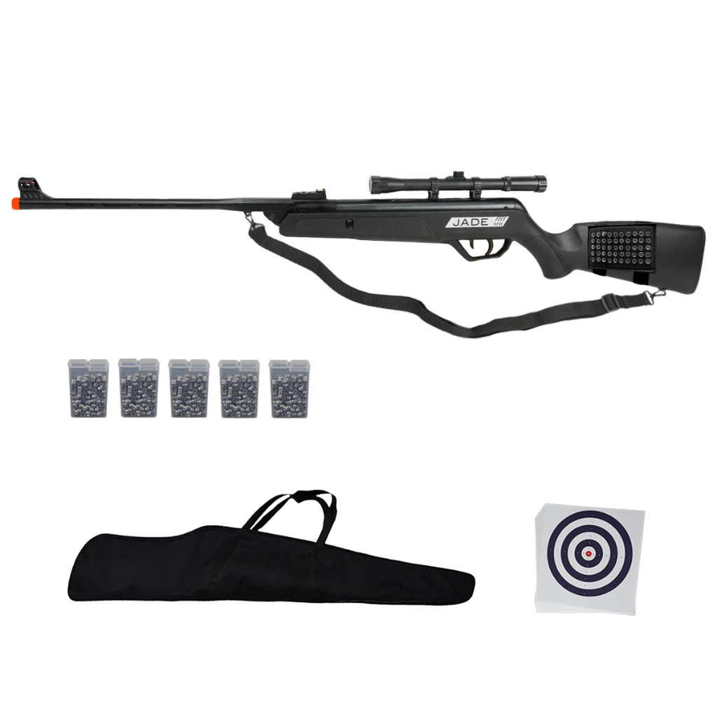 Carabina Rifle de Pressão New Jade - CBC + Kit Completo | Shopee Brasil