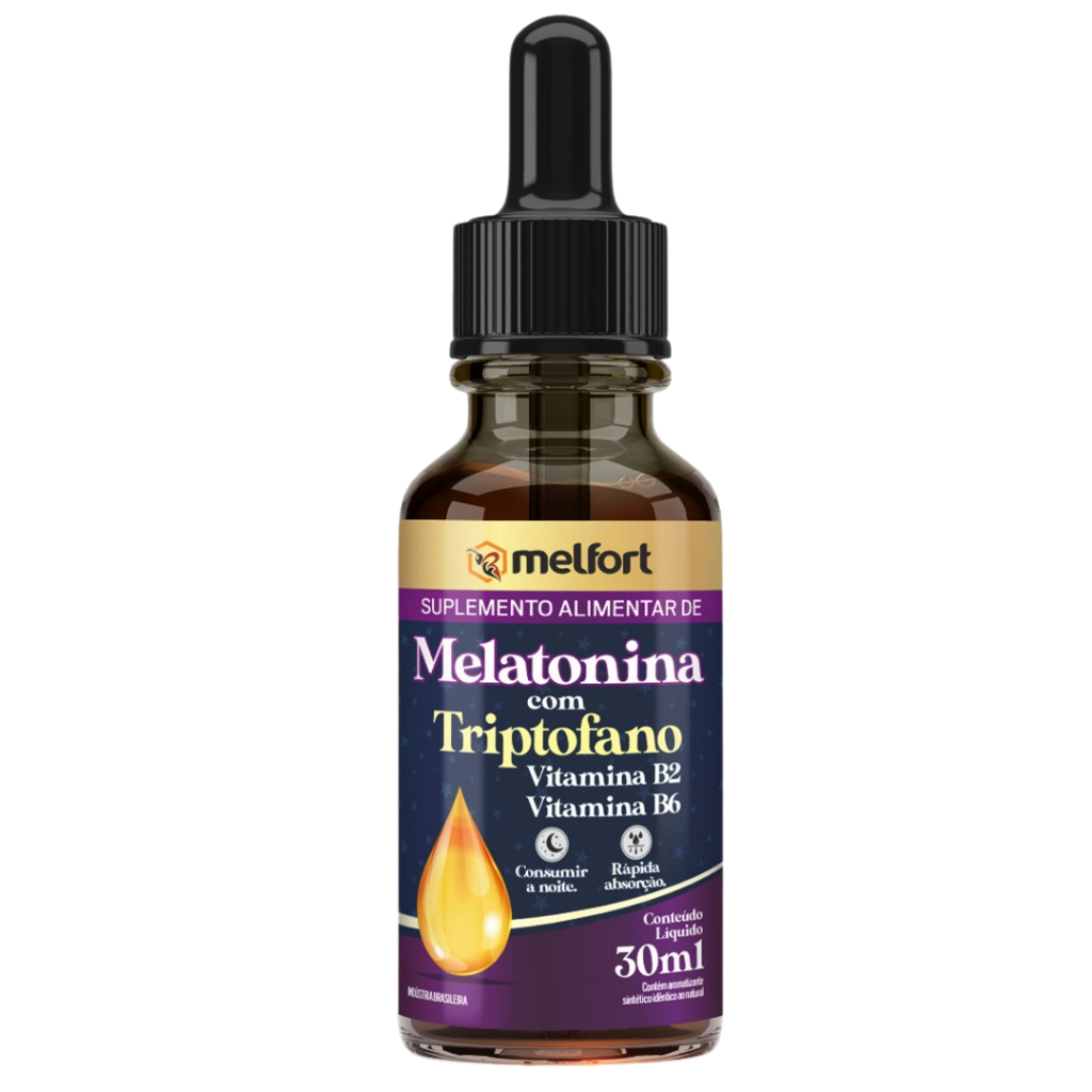 L-Trip e Melatonina Concentrado em Gotas 30ML Maracuja, Sono e ...