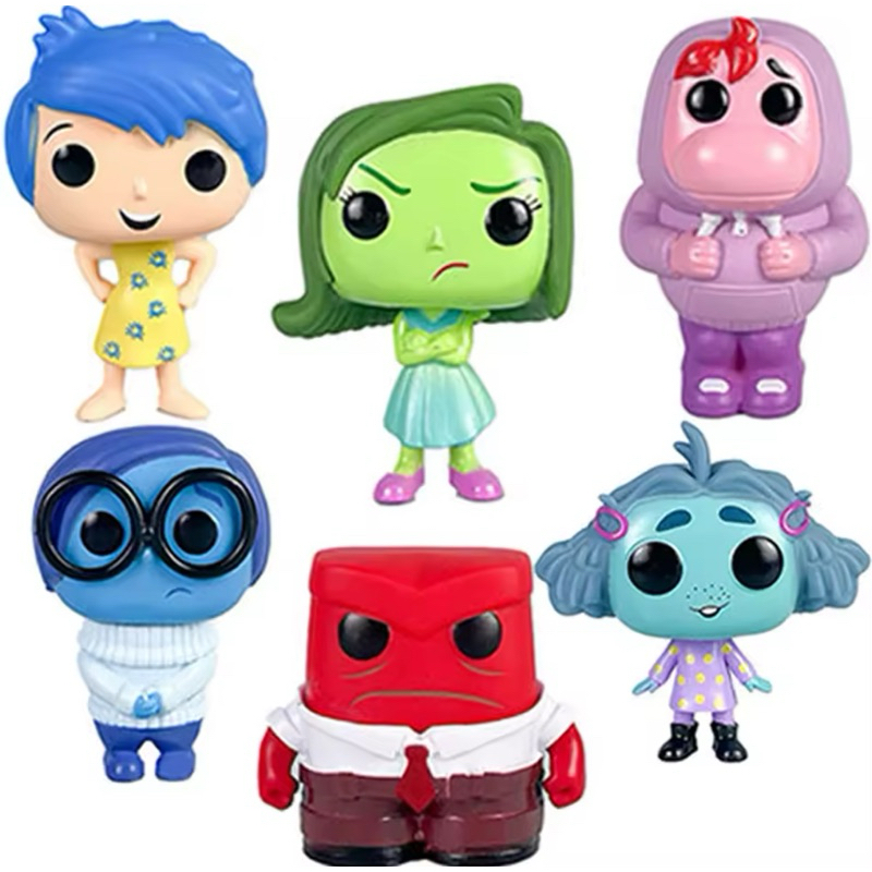 Funko Pop Divertidamente Inside Out 2 Alegria Tristeza Nojinho Raiva ...