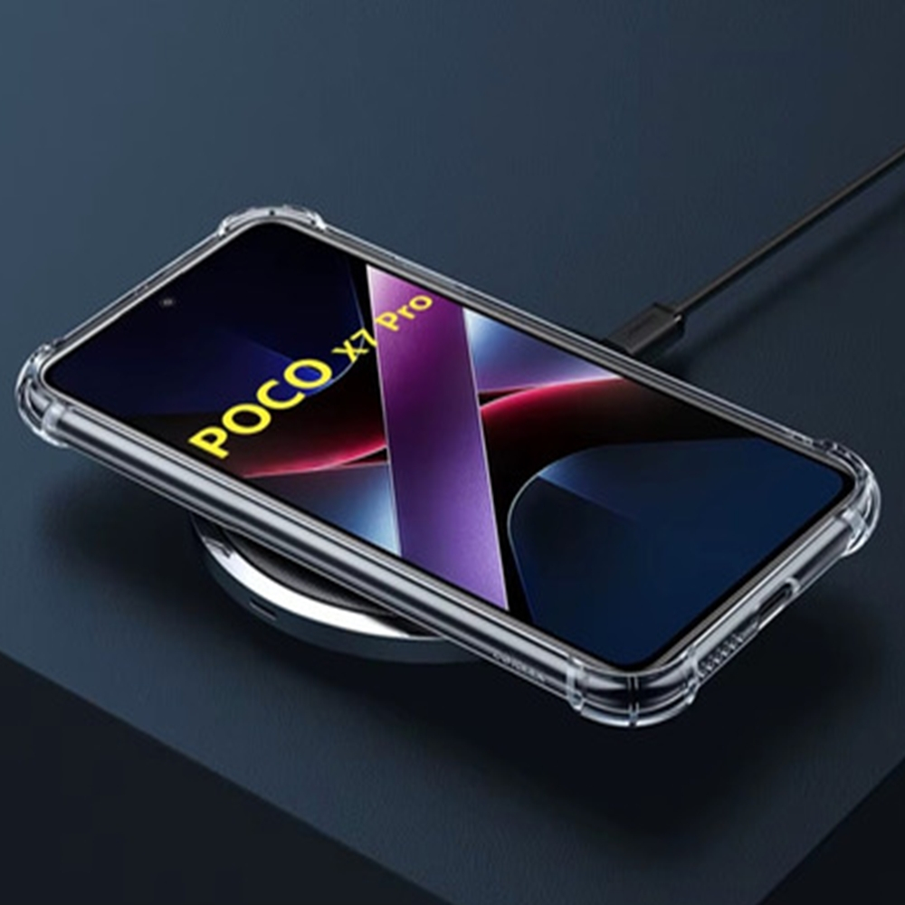 Capa Poco X7 Pro 5G Anti Impacto Capinha Xiaomi Pocophone X7 Pro Silicone Com Borda Protetora ...