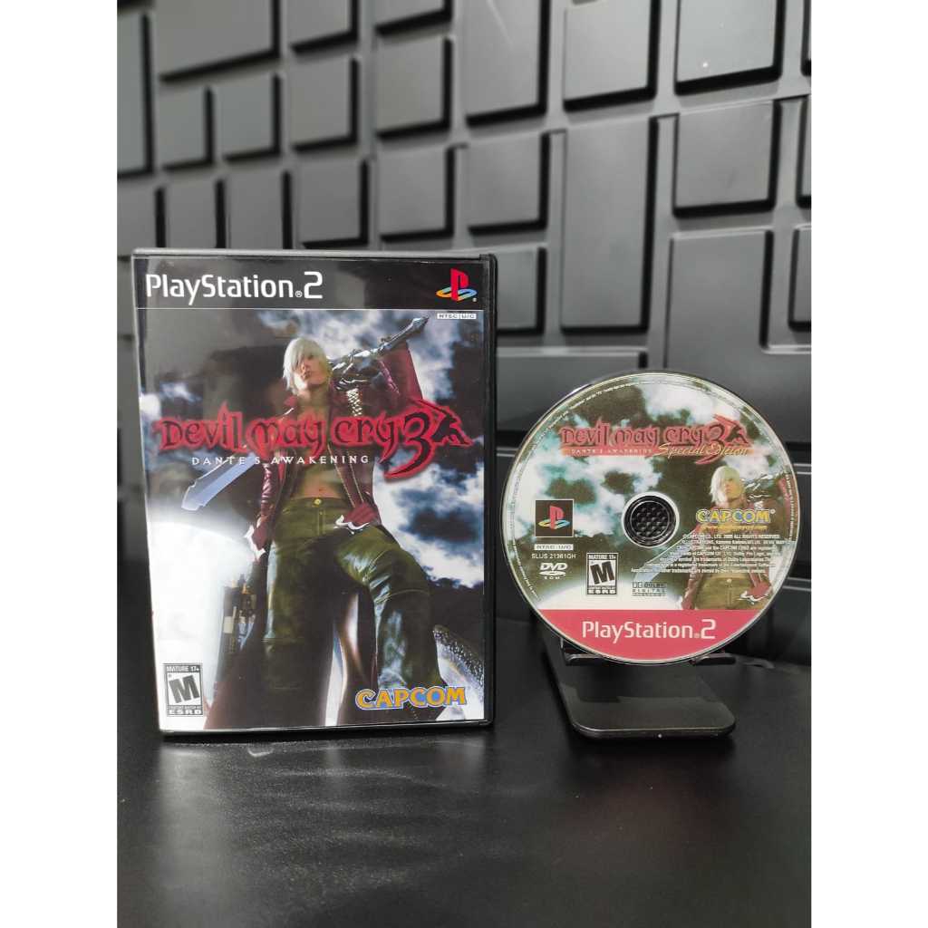 Jogo Devil May Cry 3 Playstation 2 - Ps2 Slim, Ps2 FAT | Shopee Brasil