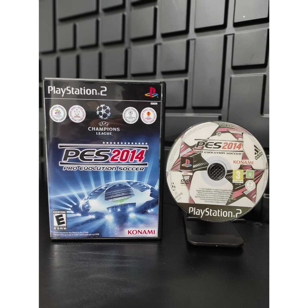 Jogo PES 2014 Playstation 2 - Ps2 Slim, Ps2 FAT | Shopee Brasil