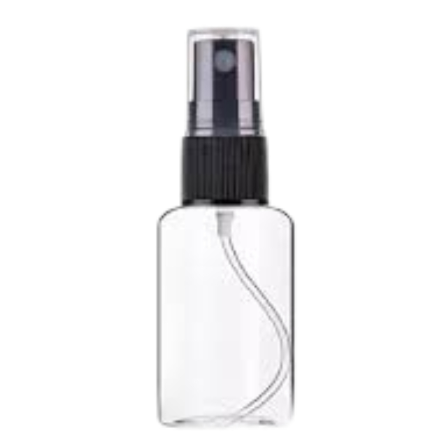 Frascos 30 Ml oval em Plástico Pet com Válvula Spray borrifador perfumes viagens | Shopee Brasil