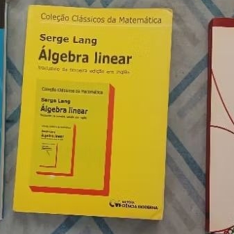 Álgebra Linear Serge Lang | Shopee Brasil