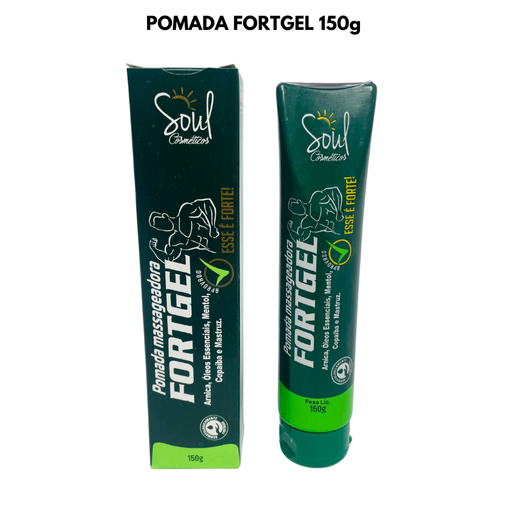 Pomada Massageadora Fortgel Soul Cosméticos 150g | Shopee Brasil