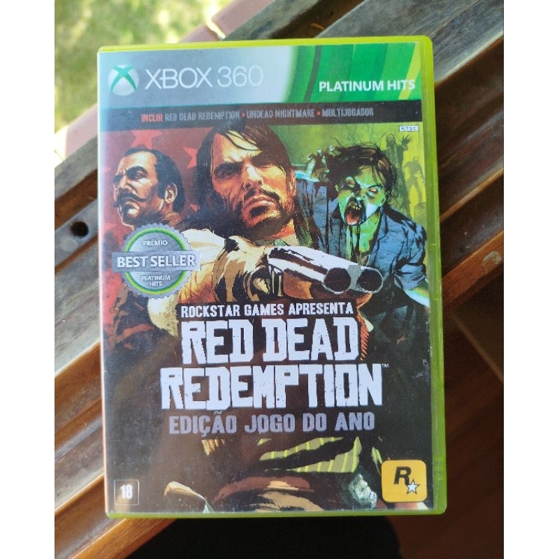 Red Dead Redemption xbox 360 edição jogo do ano | Shopee Brasil