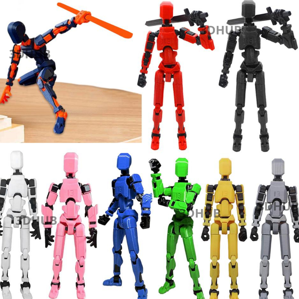 Boneco Dummy Original 100% Articulado Exclusivo Para Montagem Figura de ...