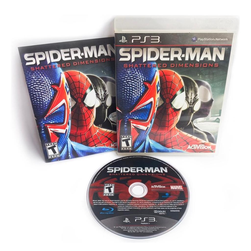 Spider-Man Shattered Dimensions - PS3 Mídia Física | Shopee Brasil
