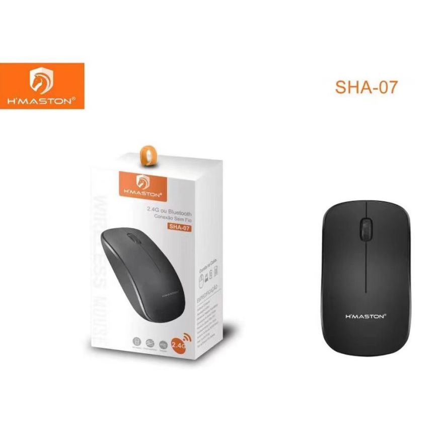 Mouse óptico 2.4G Sem Fio SHA07/08 Hmaston Wireless | Shopee Brasil