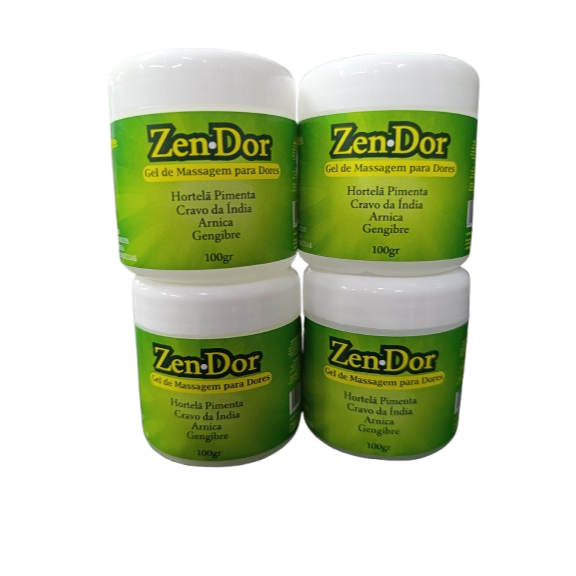 Kit 3und Gel de Massagem ZenDor – Seu Alívio Instantâneo | Shopee Brasil