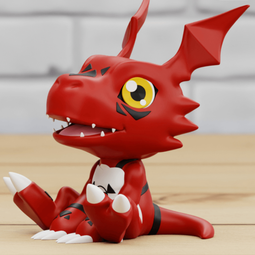 Miniatura boneco Digimon Chibi - action figure digimon chibi | Shopee ...