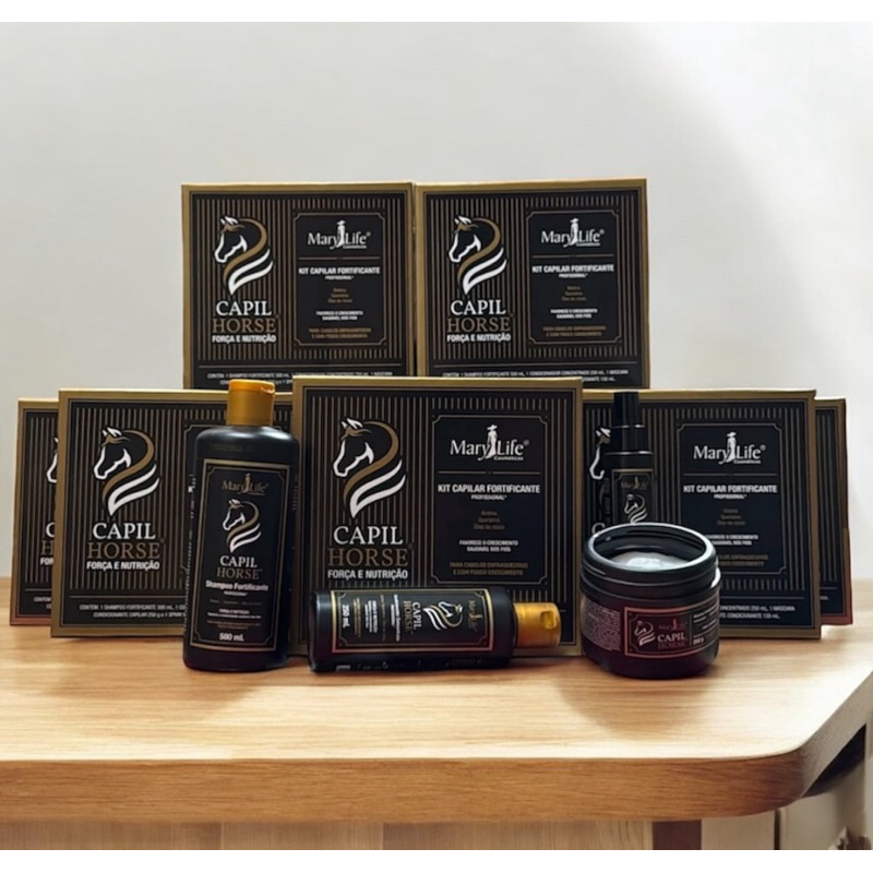 Kit Capilar Capil Horse | Shopee Brasil