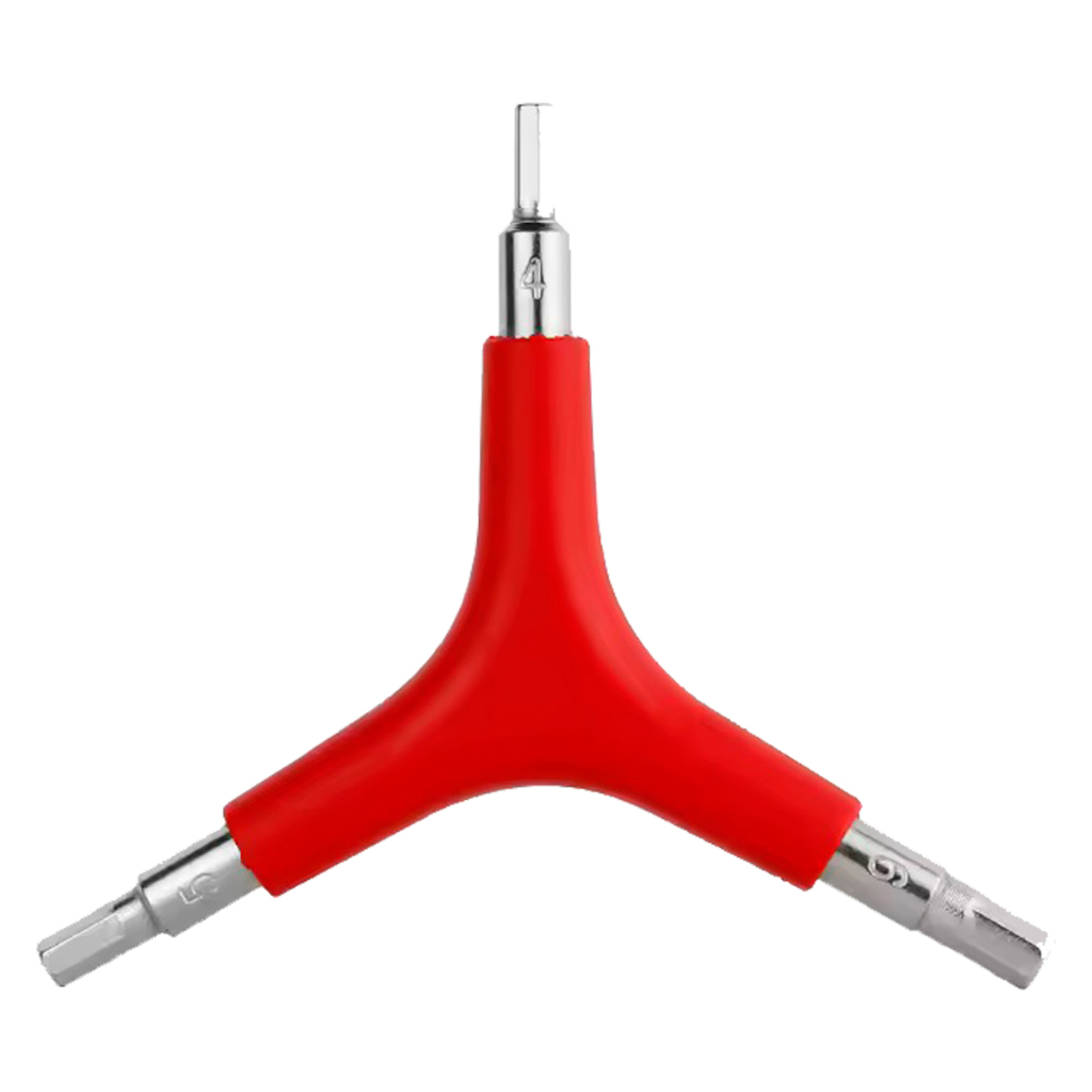 Chave Allen Triângulo Tipo Y /5/6mm Emborrachado Hexagonal Bike Mtb ...
