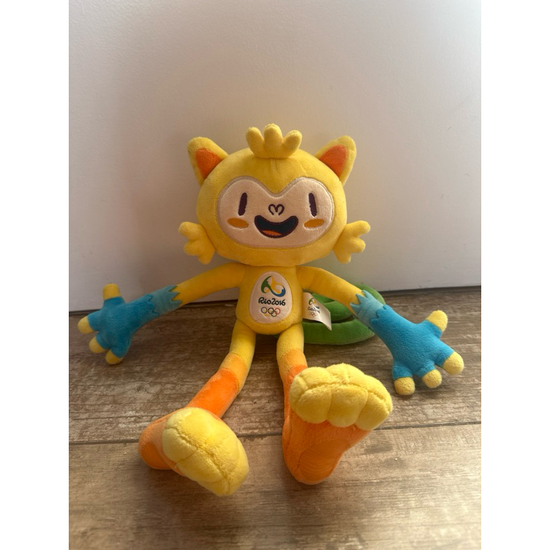 Mascote Vinicius Olimpiadas Rio 2016 Pelucia Original 45cm | Shopee Brasil