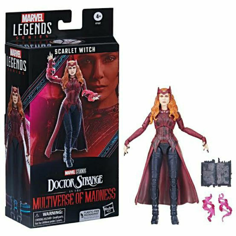 scarlet witch wanda marvel legends multiverse of madness feiticeira ...
