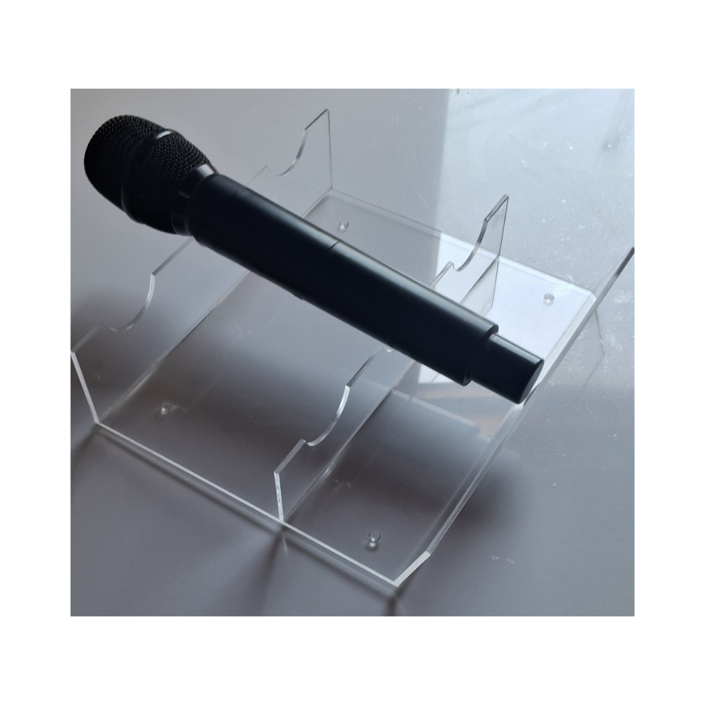 PORTA MICROFONE TRIPLO EM ACRILICO | Shopee Brasil