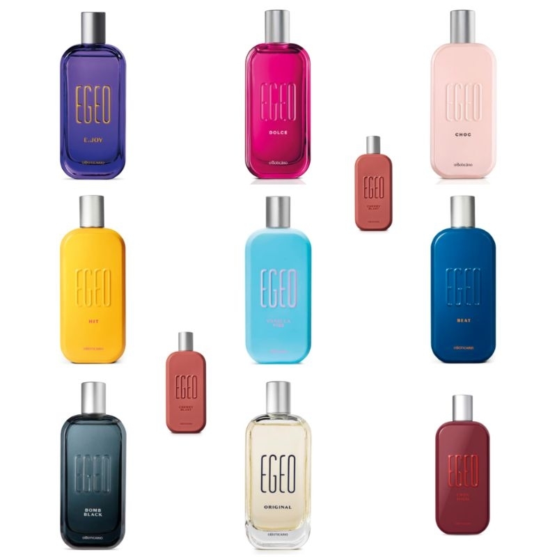 Colônia Egeo masculino e feminino o Boticário | Shopee Brasil