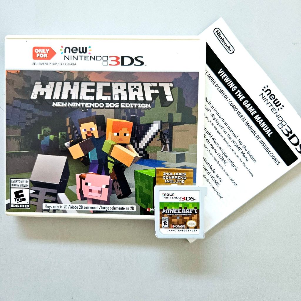 Minecraft New Nintendo 3DS Edition | Shopee Brasil