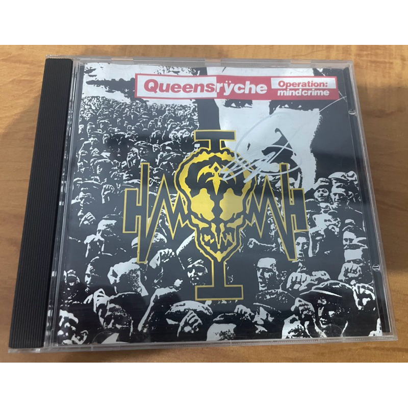 Queensryche Operation MindCrime CD first press americano autografado ...