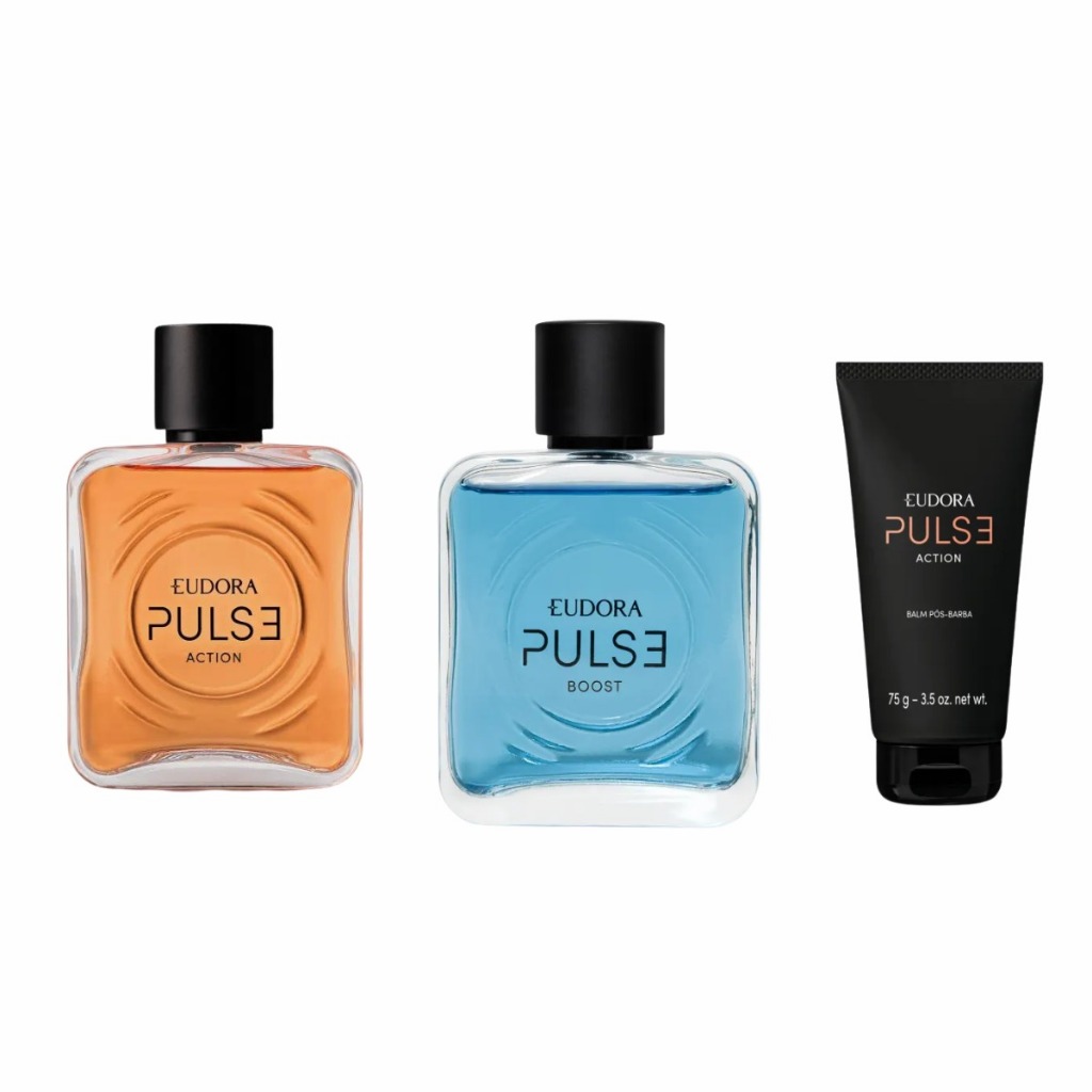 Kit Pulse Perfume Pós Barba - Pulse Action - Pulse Boost - Eudora ...