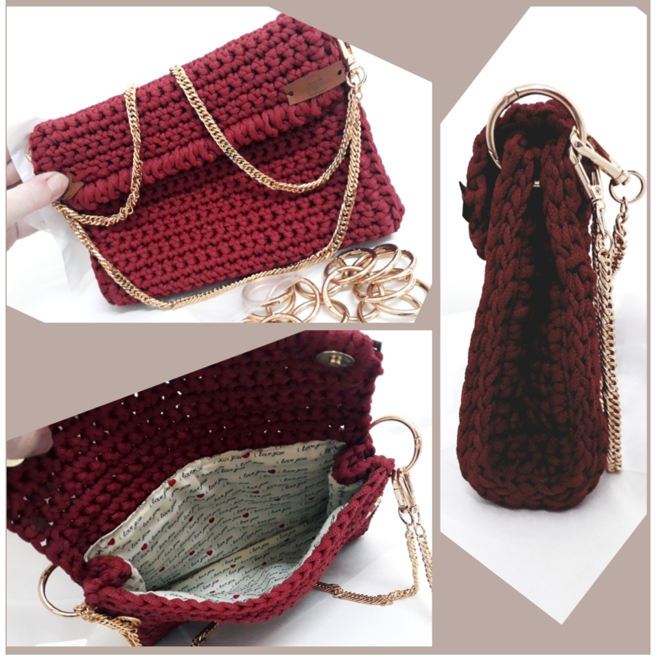 Bolsa Cluch em fio Nautico | Shopee Brasil